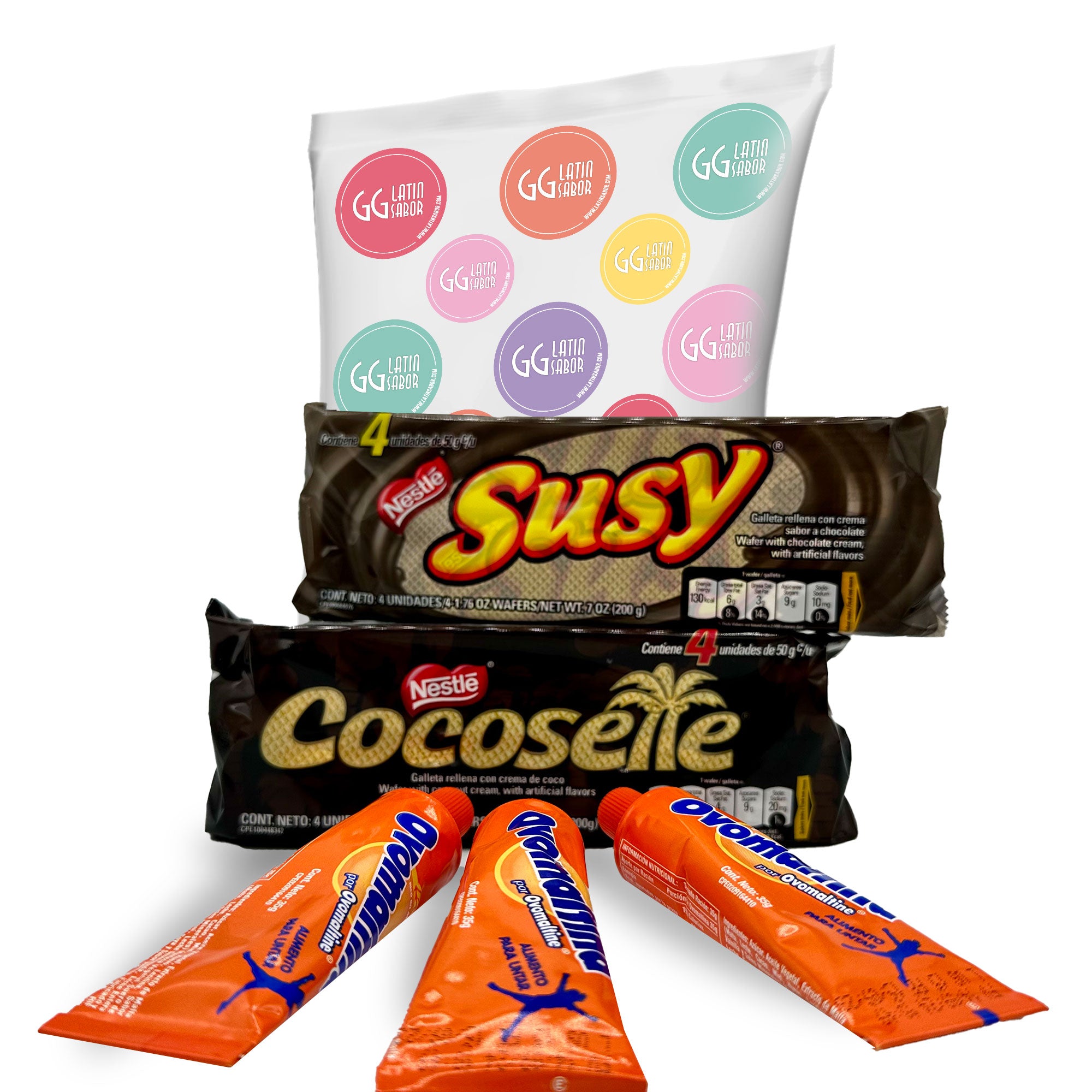 Combo GG Latin Sabor Ovomaltina - Cocosette - Susy Venezuela – Latinsabor